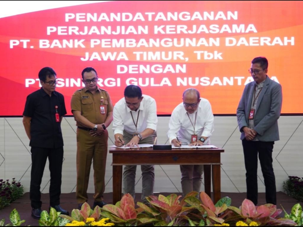 Bank Jatim dan SGN Jalin Kerjasama Majukan Petani Tebu