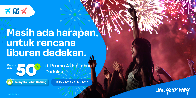 Traveloka Hadirkan Program Promo Akhir Tahun