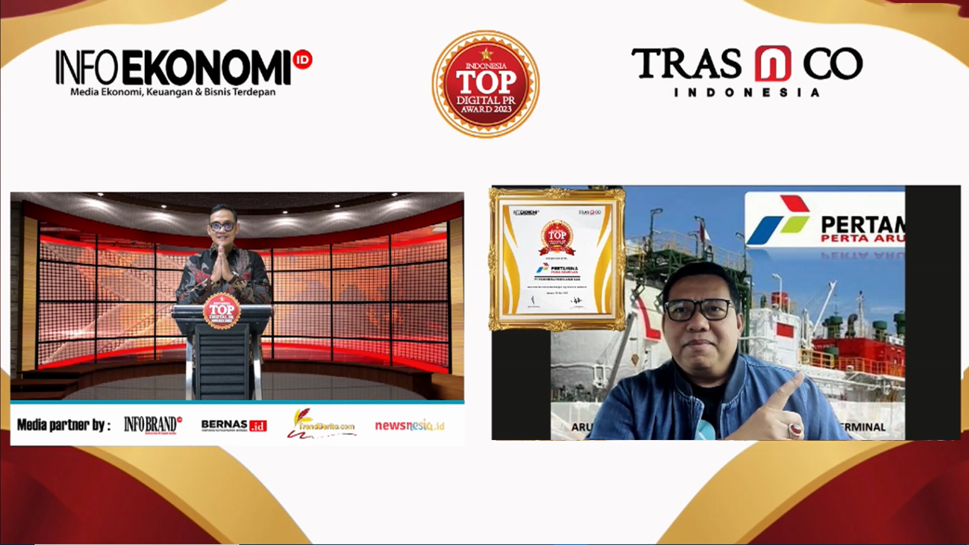 Top Digital PR Award 2023 Jadi Energi Baru Perta Arun Gas