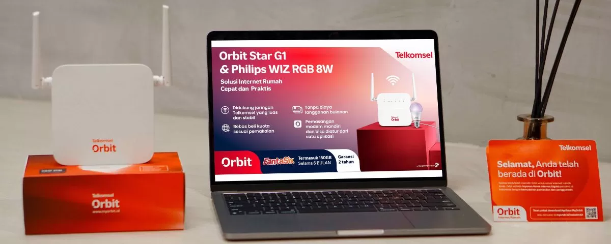 Orbit Star G1, Modem Wifi Orbit Paling Terjangkau dari Telkomsel
