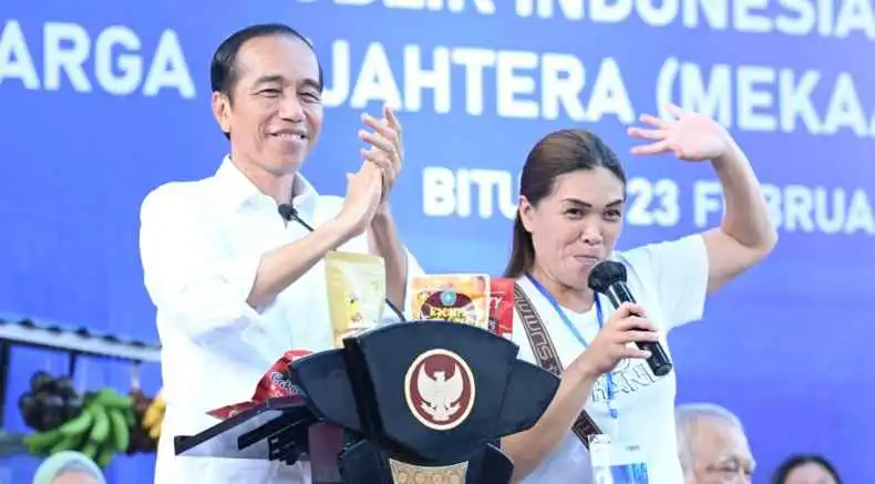 Jokowi Ajak Nasabah PNM Mekaar Jaga Semangat dan Disiplin dalam Berusaha