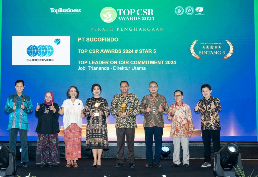 Komitmen SUCOFINDO Implementasi CSR Berkelanjutan Berbuah Manis