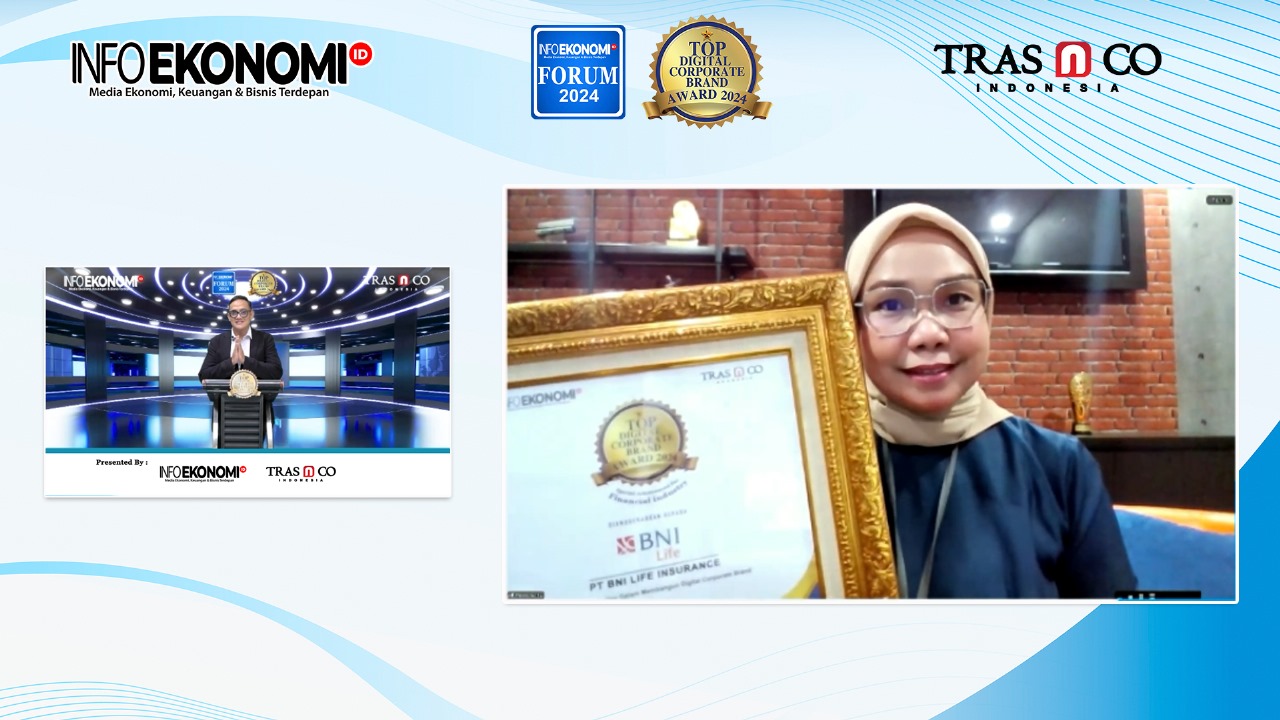 BNI Life Sukses Meraih 6th Top Digital Corporate Brand Award 2024