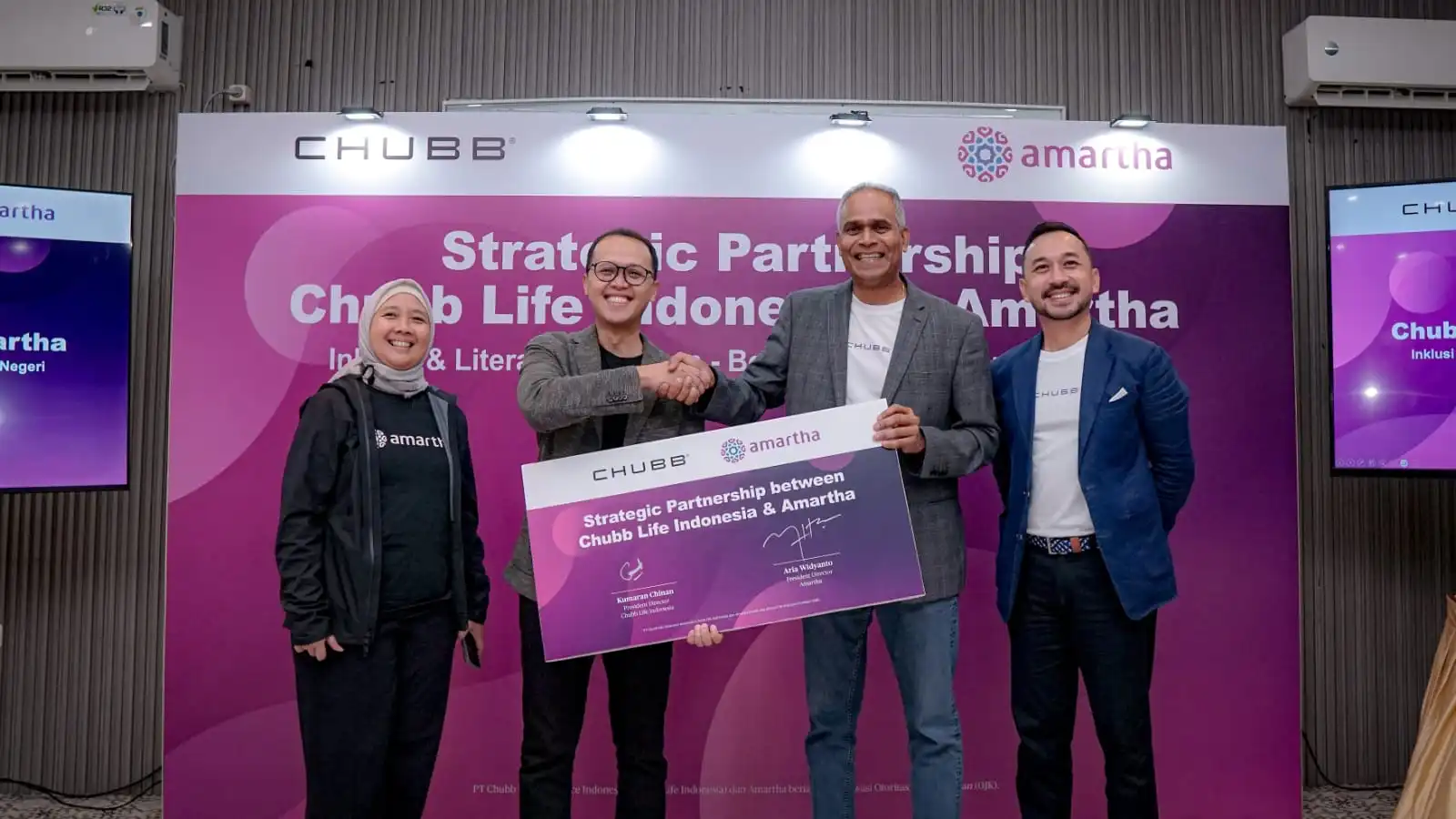 Kolaborasi Chubb Life dan Amartha Lindungi Pelaku UMKM