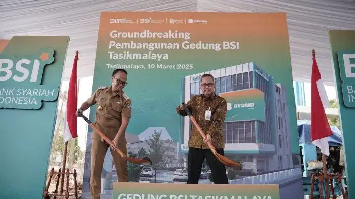 BSI Perkuat Ekonomi Syariah dengan Pembangunan Gedung Modern di Tasikmalaya