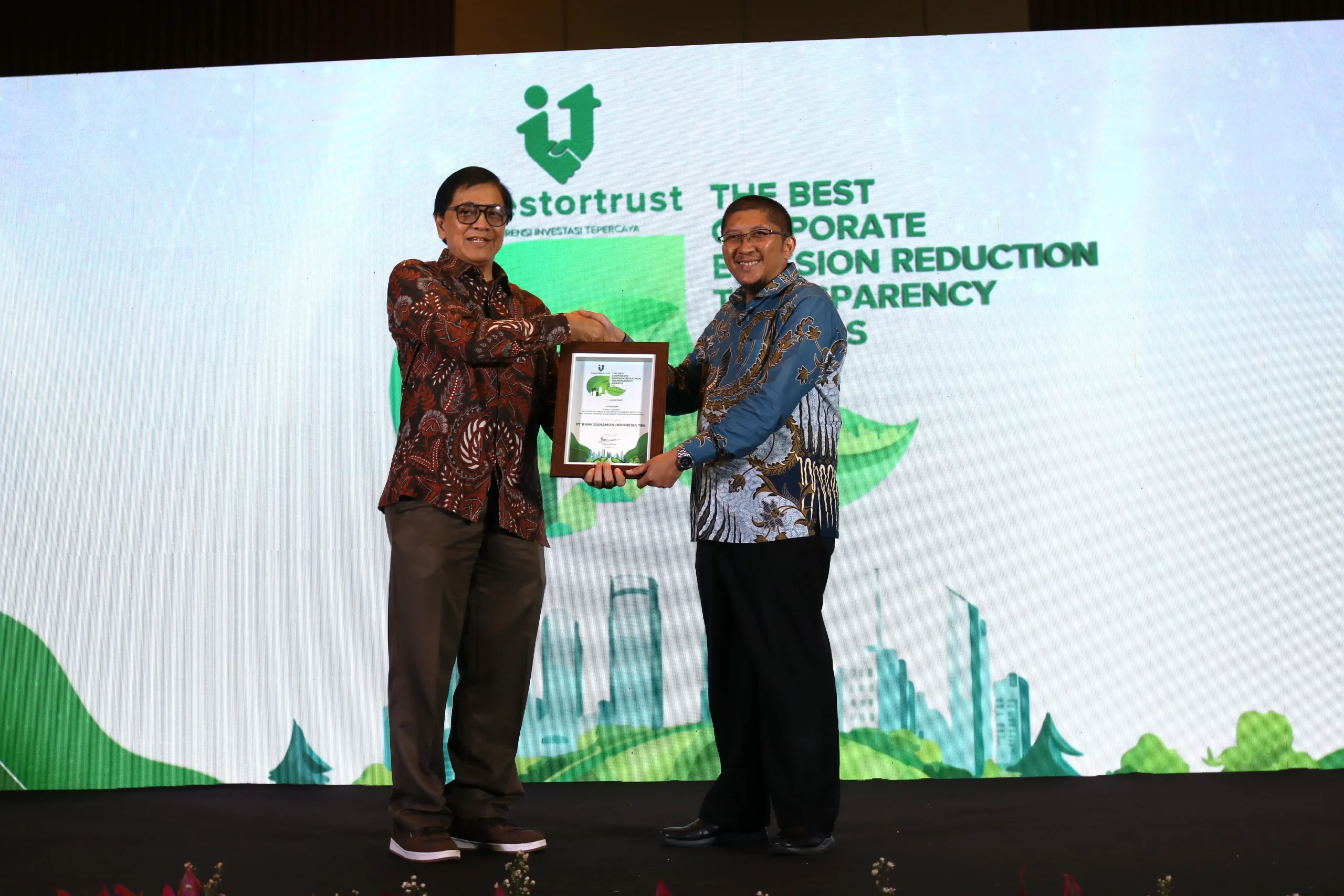 Danamon Raih Penghargaan di The Best Corporate Emission Reduction ...