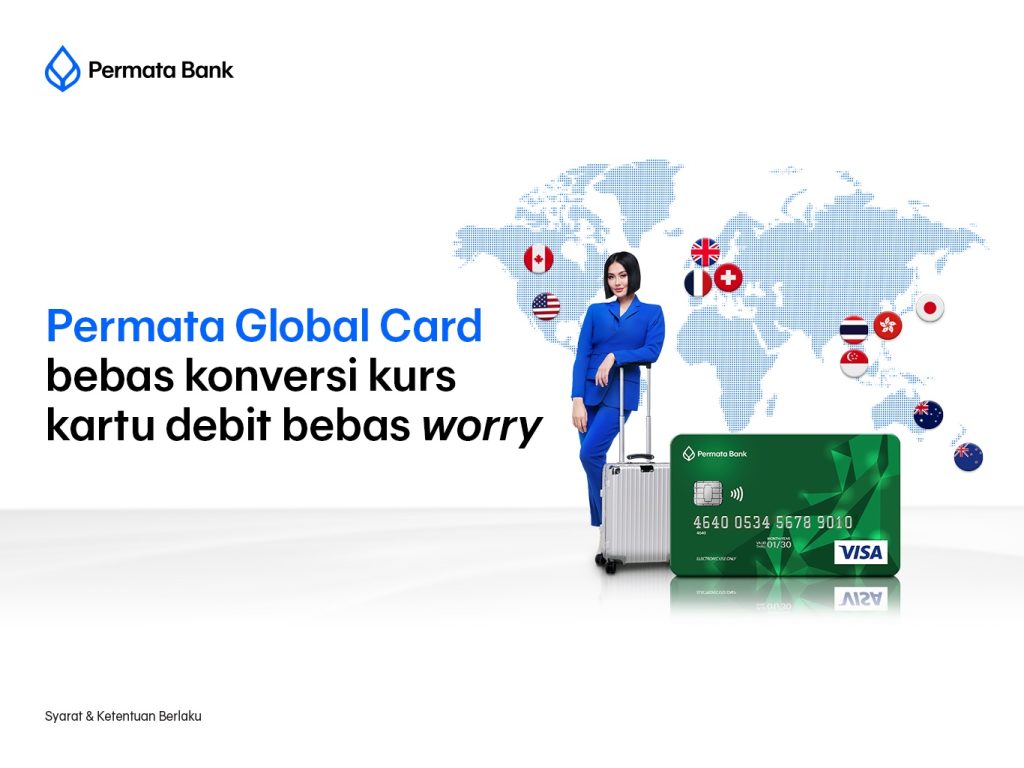 PermataBank Luncurkan Permata Global Card, Kartu Debit Bebas Biaya Kurs ...